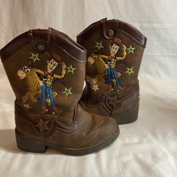 Disney | Shoes | Toy Story Pixar Woody Bullseye Cowboy Boots | Poshmark